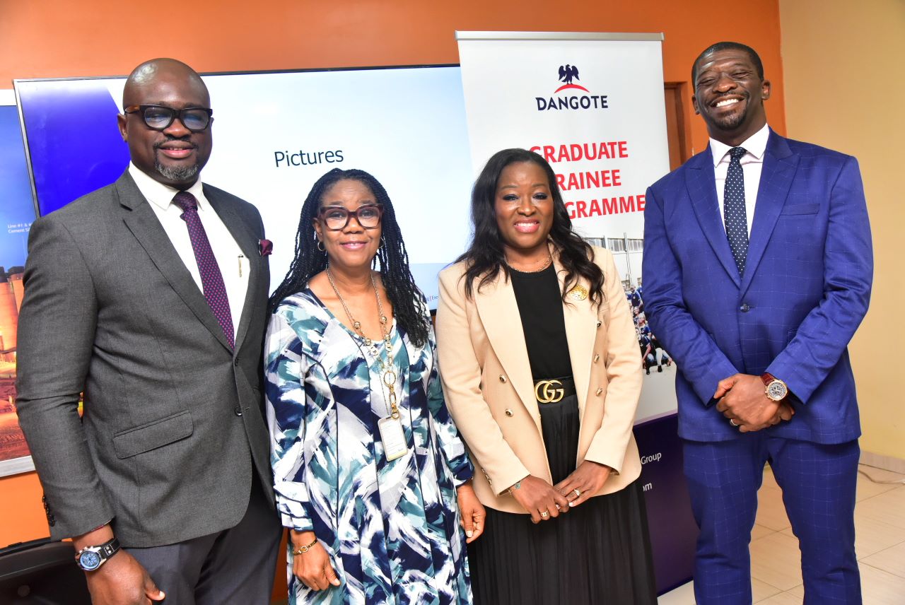 Dangote Graduate Trainees, at the Dangote Graduate Trainee